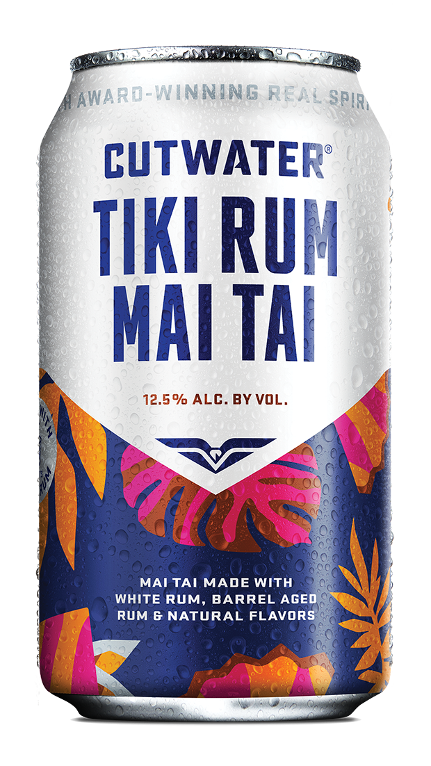 Cutwater Tiki Rum Mai Tai Cocktail 4 Pack 355ml